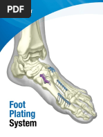 Stryker VariAx Foot Locking Plate System PDF | PDF | Surgery | Drill