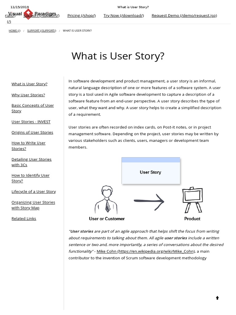 34-What Is User Story | PDF | Scrum (Software Development) | Agile ...