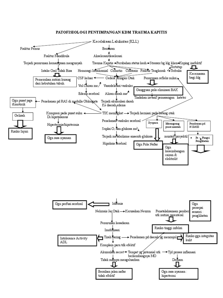 Penyimpangan Kdm Trauma Kapitis Pdf
