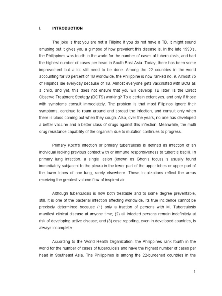 Primary Koch's Infection 2 | PDF | Tuberculosis | Medical Diagnosis