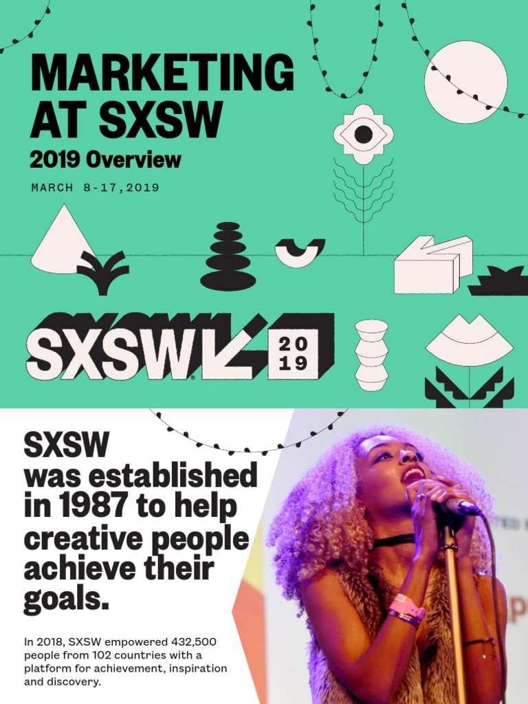 2019 SXSW Marketing Deck PDF | PDF | Small Business | Marketing