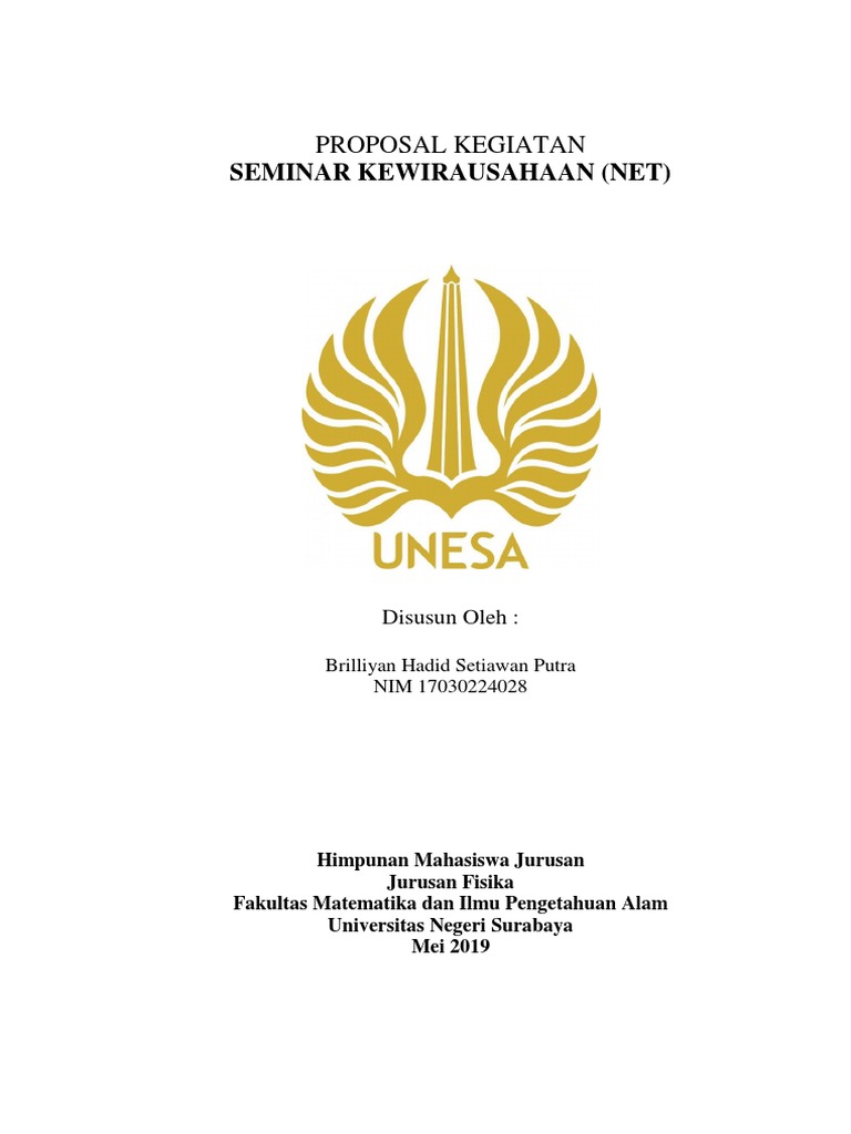 Seminar Kwu 2019 | PDF