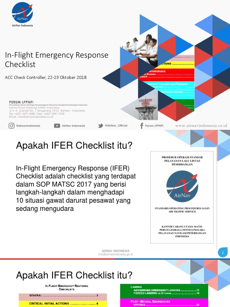 IFER Checklist | PDF