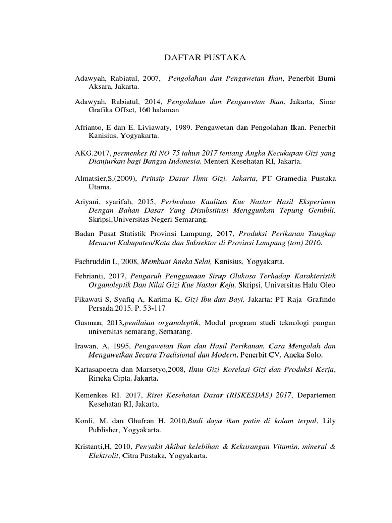 DAPUS | PDF | Kesehatan Holistik | Sains & Matematika