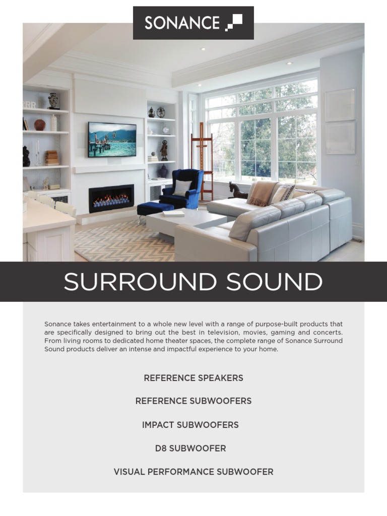 Surround Sound Brochure Website 090313 PDF | PDF | Loudspeaker | Audio ...
