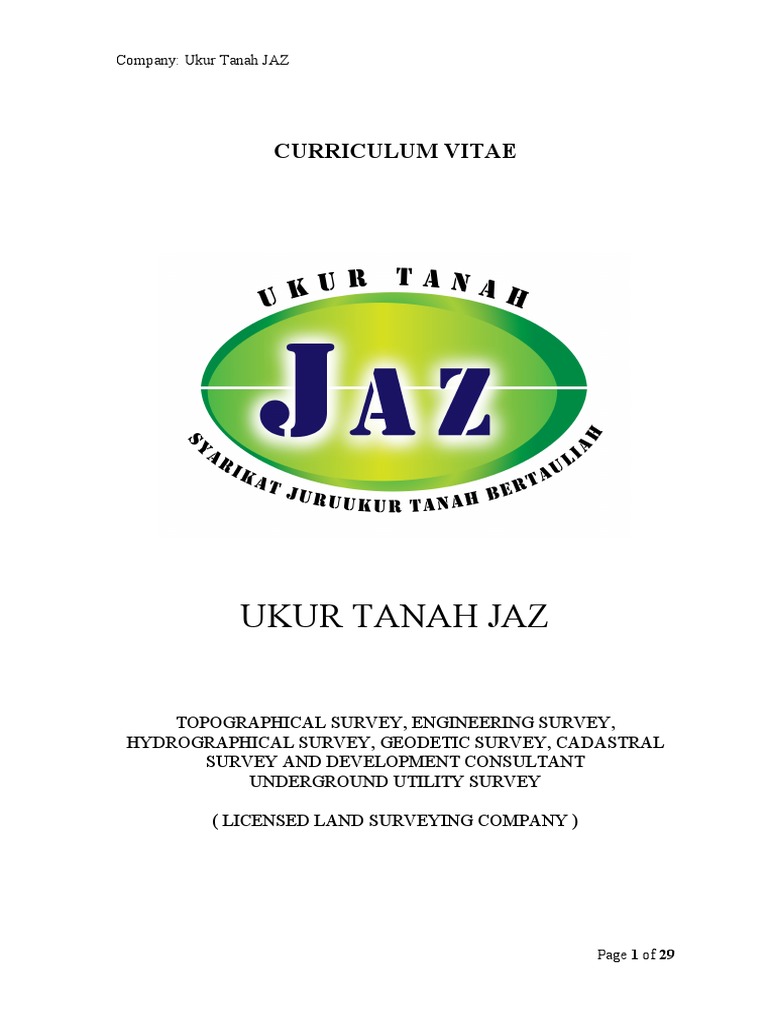 Jaz Company Profile 2020 PDF | PDF | Nature