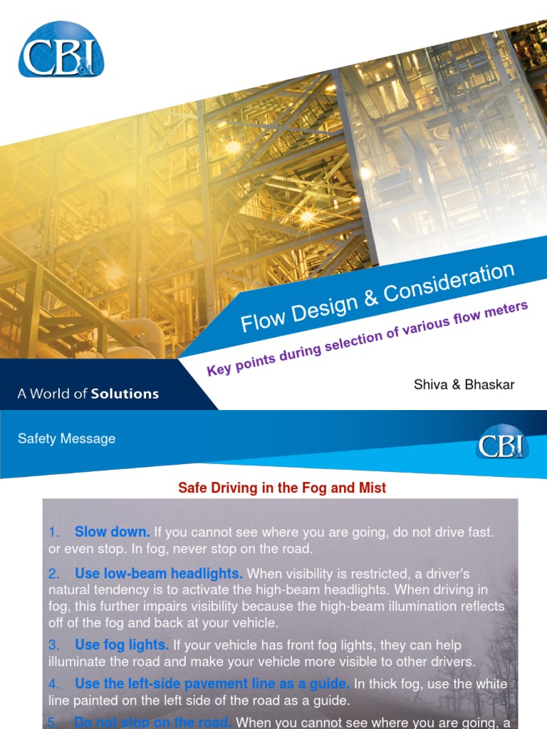Flow Meter Selection Guide | PDF | Flow Measurement | Reynolds Number
