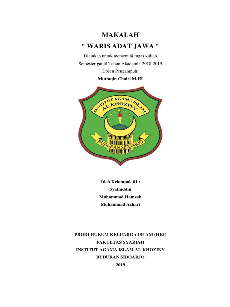 Cover HKI | PDF