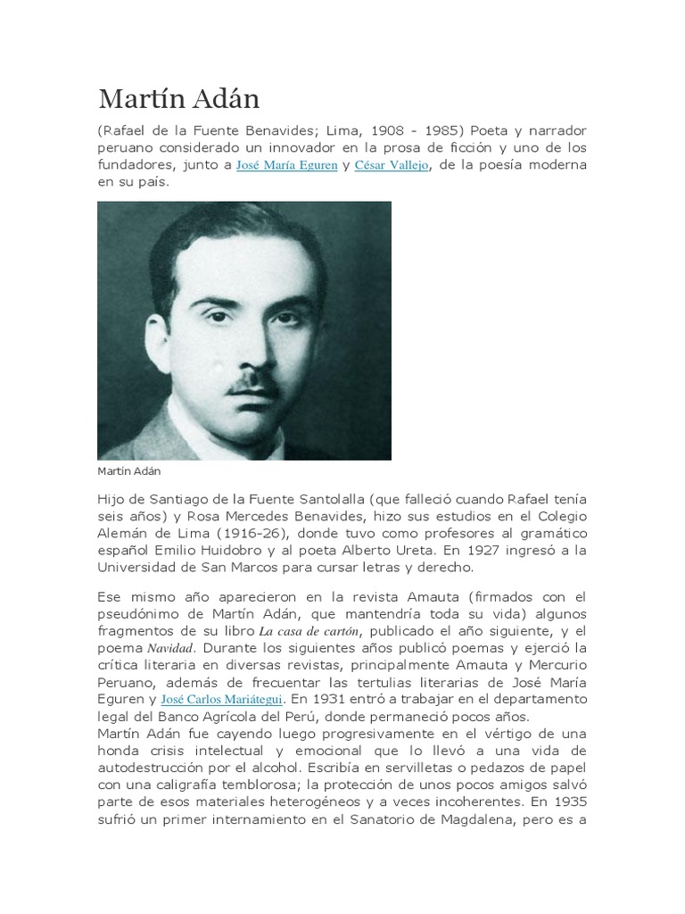 Martín Adán | PDF | Poesía
