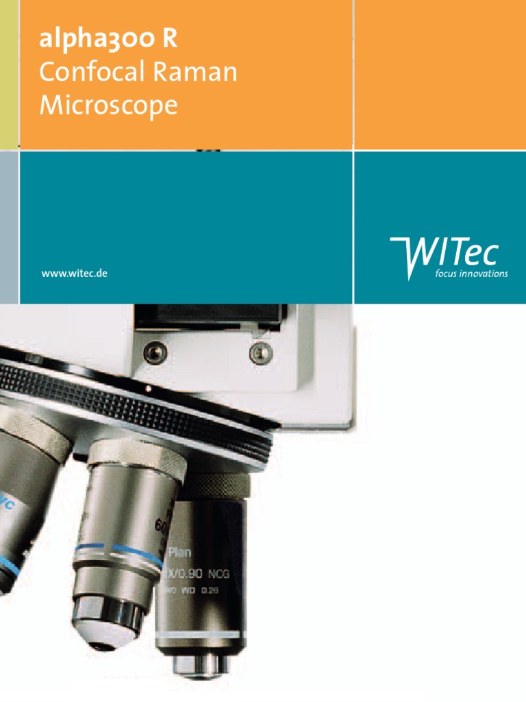 WITec alpha300 R Confocal Raman Microscope | PDF | Raman Spectroscopy | Atomic Force Microscopy