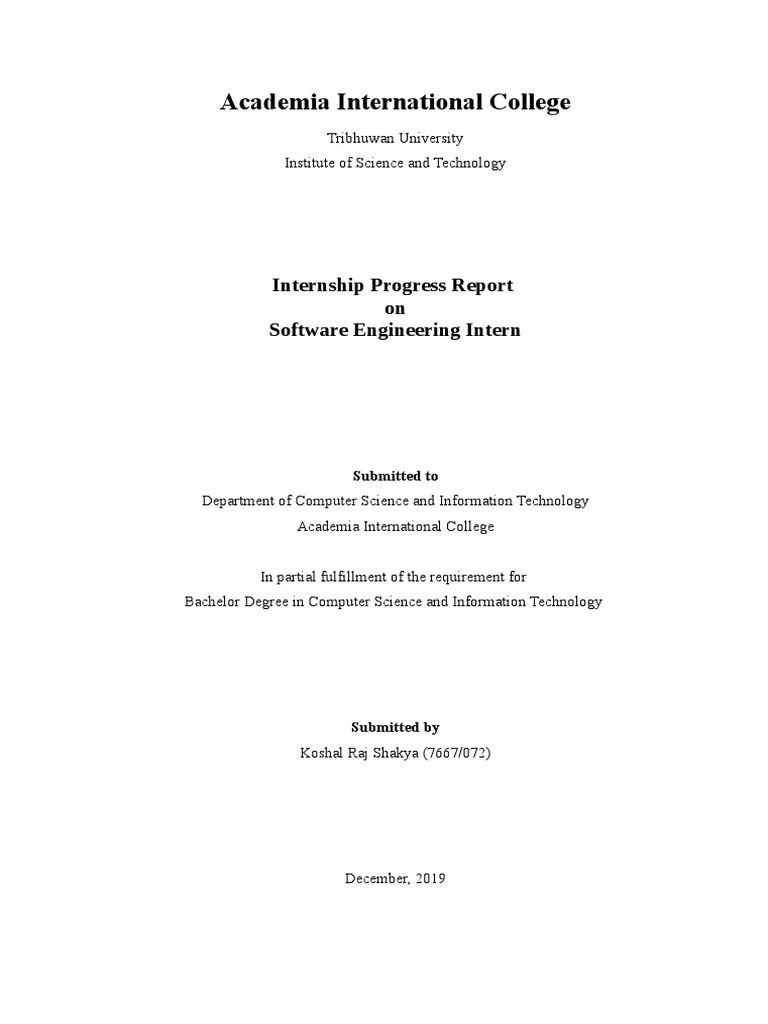 Internship Report PDF | PDF | Java Script | Internship Internship Report PDF | PDF | Java Script | Internship
