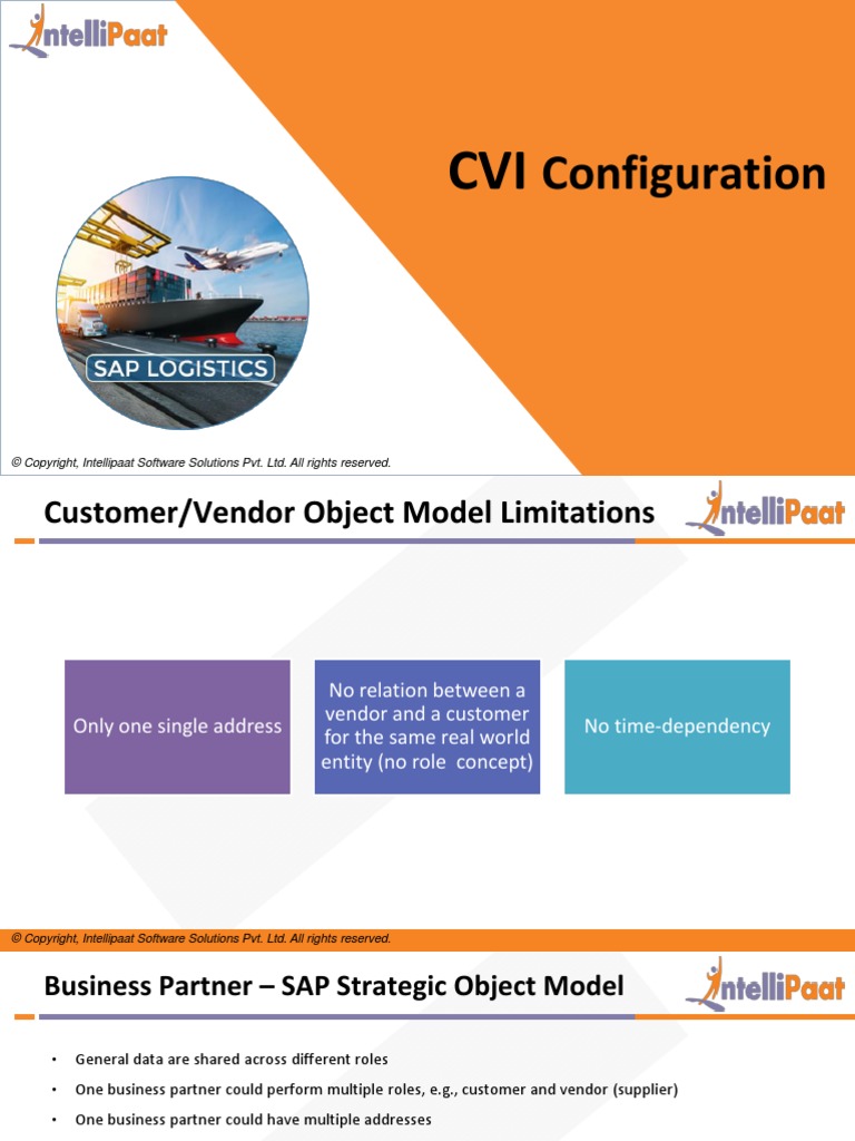 S4 Logistics CVI Configuration | PDF | Sap Se | Information Technology Management