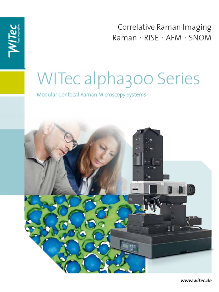 WITec Alpha300 Brochure | PDF | Raman Spectroscopy | Atomic Force ...