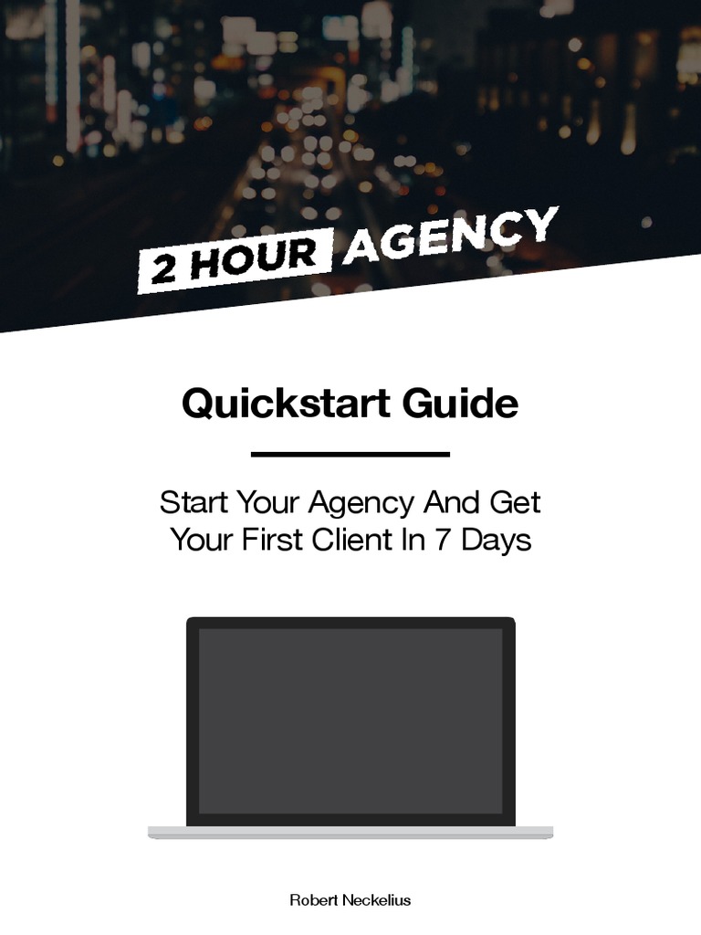 2 Hour Agency Quickstart | Download Free PDF | Linked In | Advertising