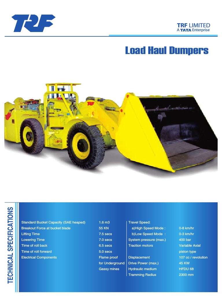 Load Haul Dumper | PDF | Transportation Engineering | Transport