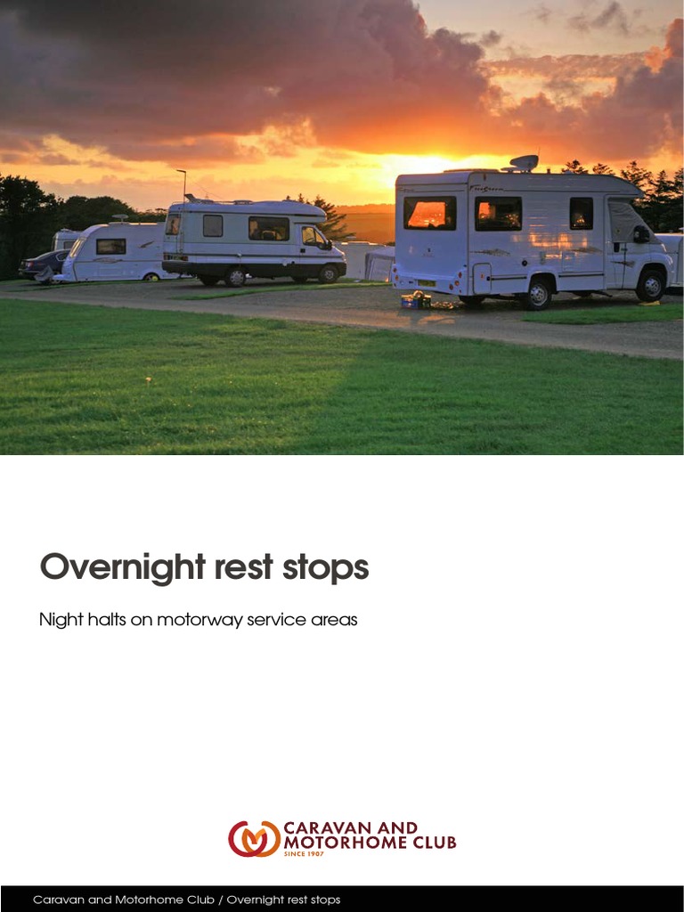 Overnight Rest Stops Uk PDF | PDF | Public Services | Land Transport