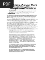 Basw Code of Ethics | PDF | Social Work | Discrimination