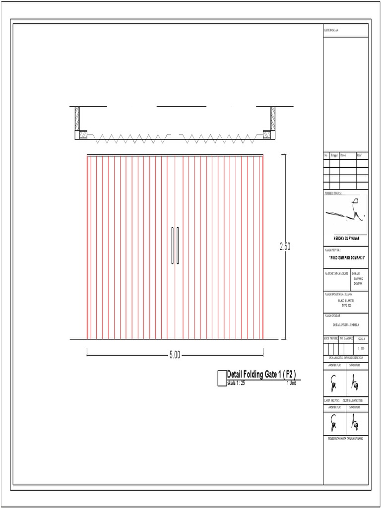 Folding Gate 5m - Merged4 PDF | PDF