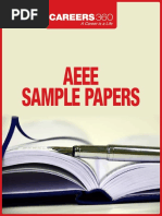 SNUSAT and APT Sample Paper 2025 | PDF | Heat | Gases