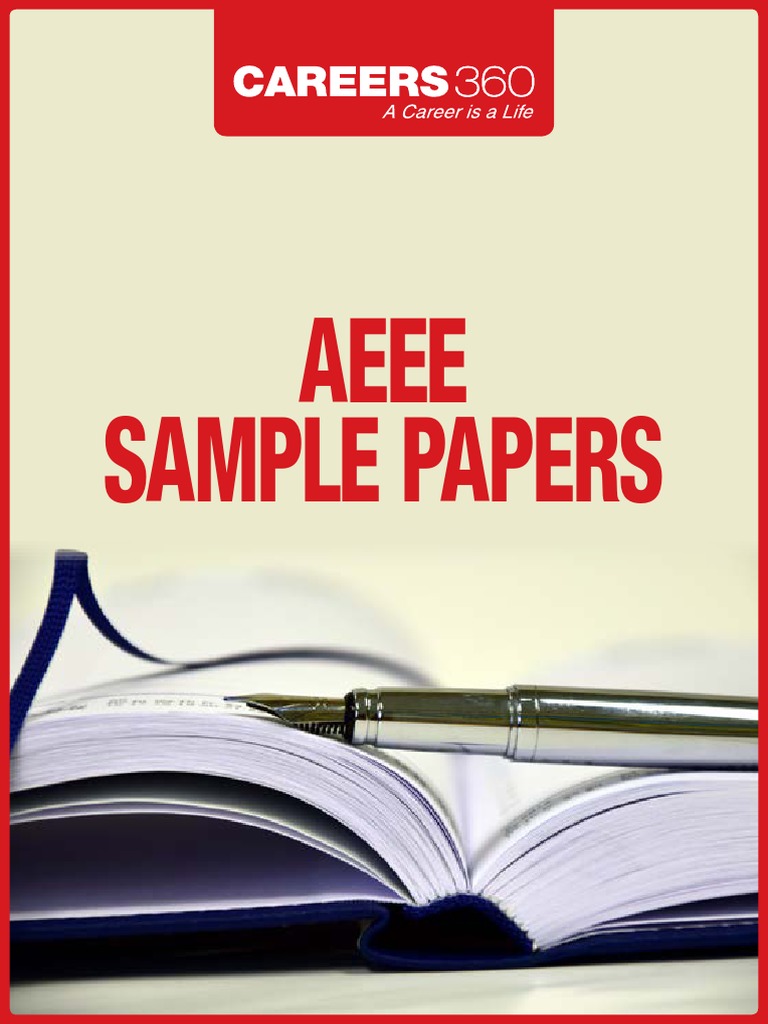 Aeee Sample Papers Pdf Pdf Capacitor Speed Of Light