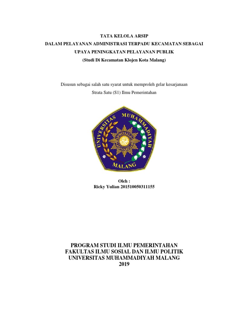 Bab 1 Skripsi | PDF