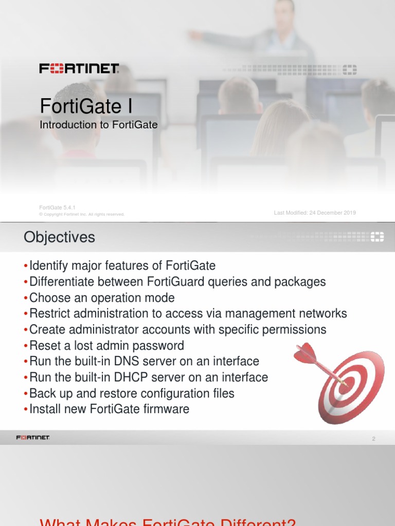 FortiGate I 01 Introduction | PDF | Domain Name System | Ip Address
