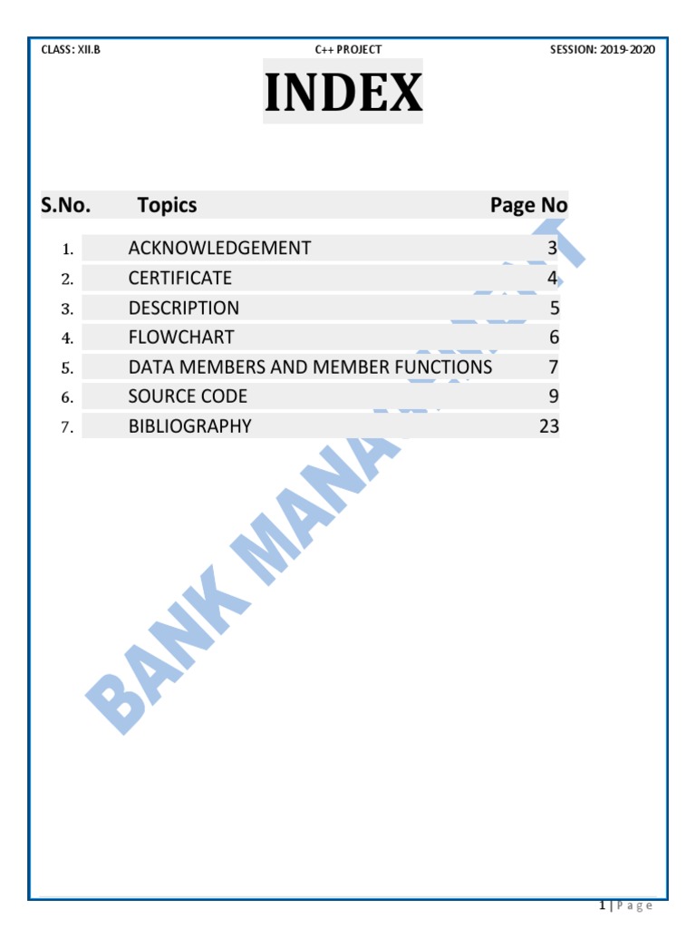 Bank Management System | Download Free PDF | C++ | Interface (Computing)
