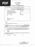 Sample DBKL Borang I | PDF