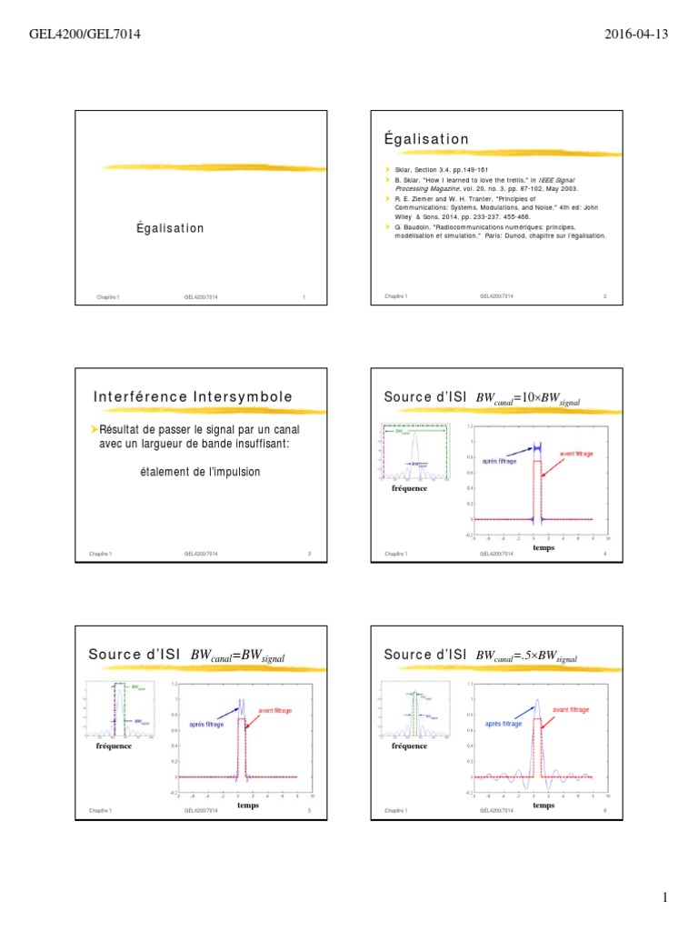 ZF Mmse PDF | PDF | Filtre (électronique) | Égaliseur (Audio)