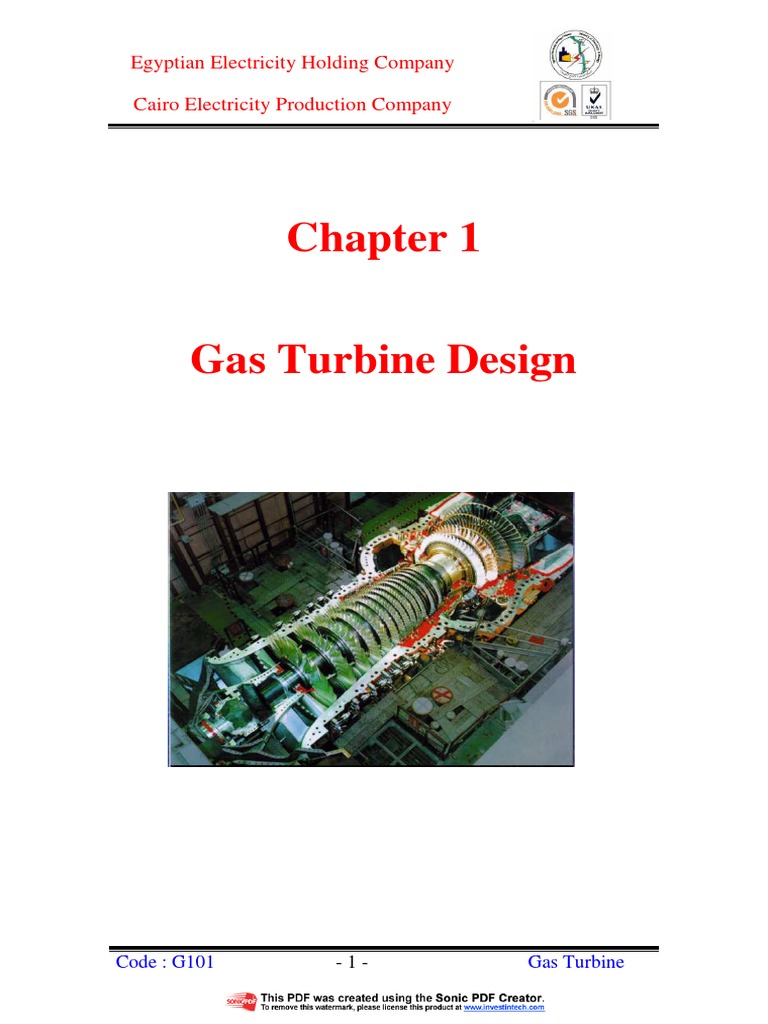 1-Gas Turbine Design | PDF | Gas Turbine | Turbine