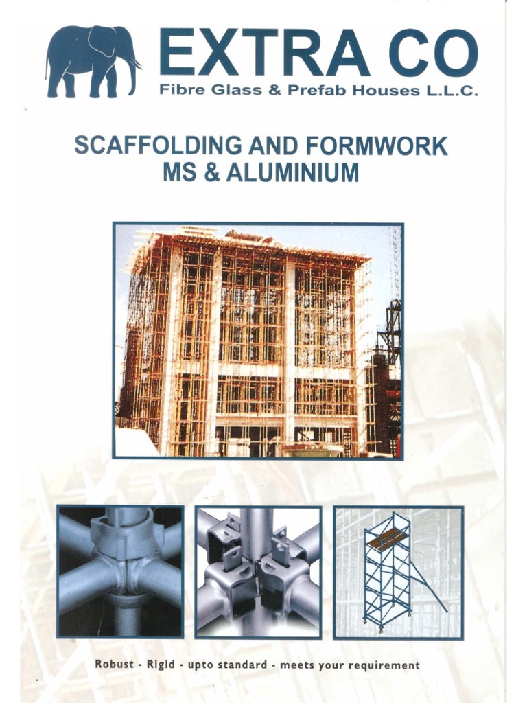 Scaffolding Catalogue PDF | PDF