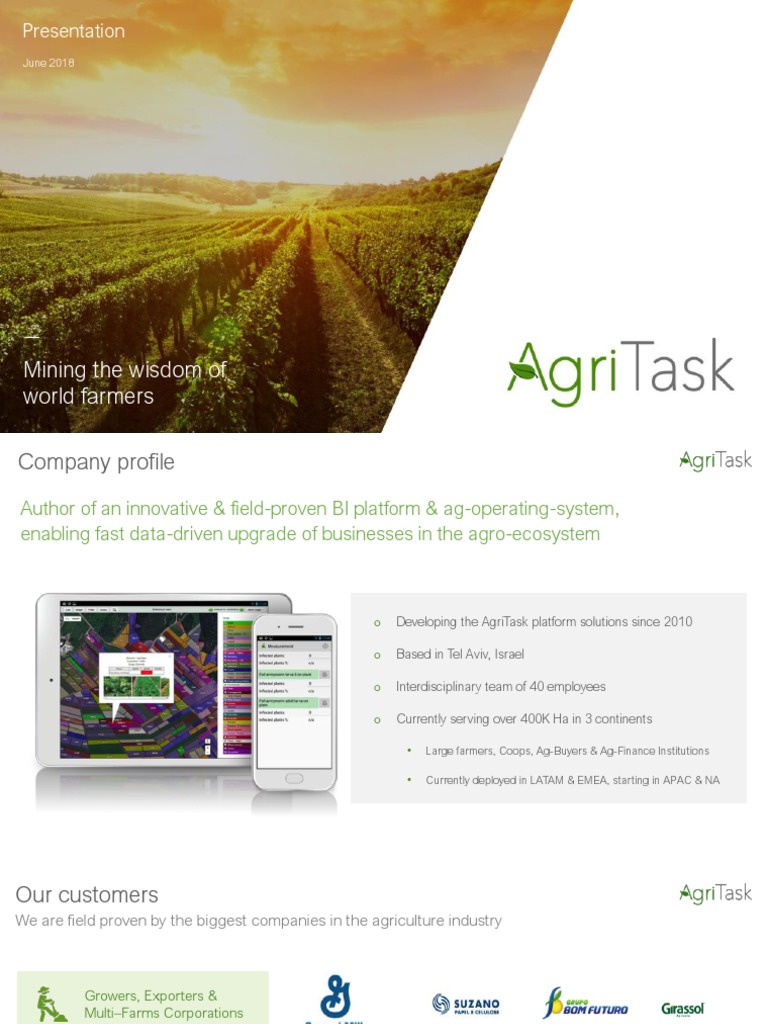 AgriTask PDF | PDF | Mobile App | Agronomy