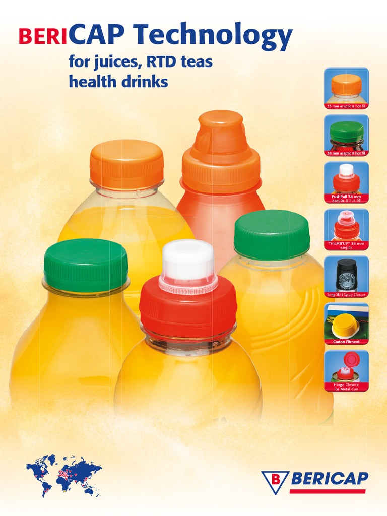 Bericap Brochure - JETS | PDF | Drink | Juice