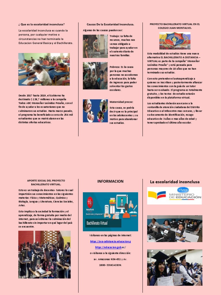 Escolaridad Inconclusa: Definición y Causas | PDF | Modificación de ...