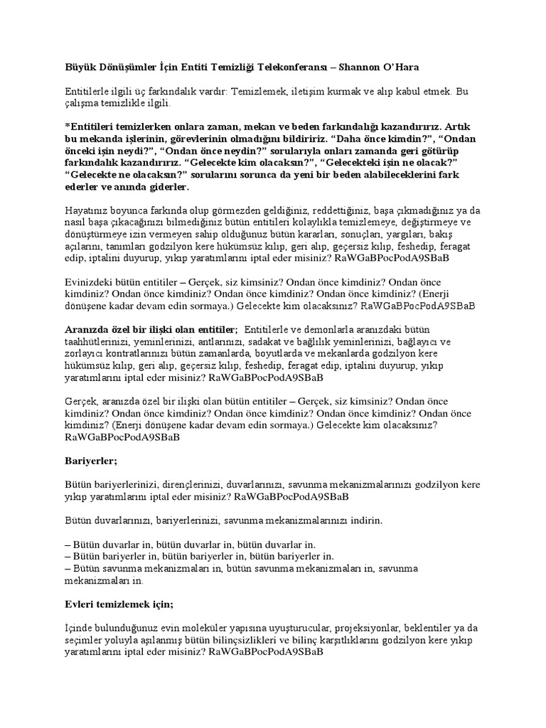 Entiti Temizliği | PDF