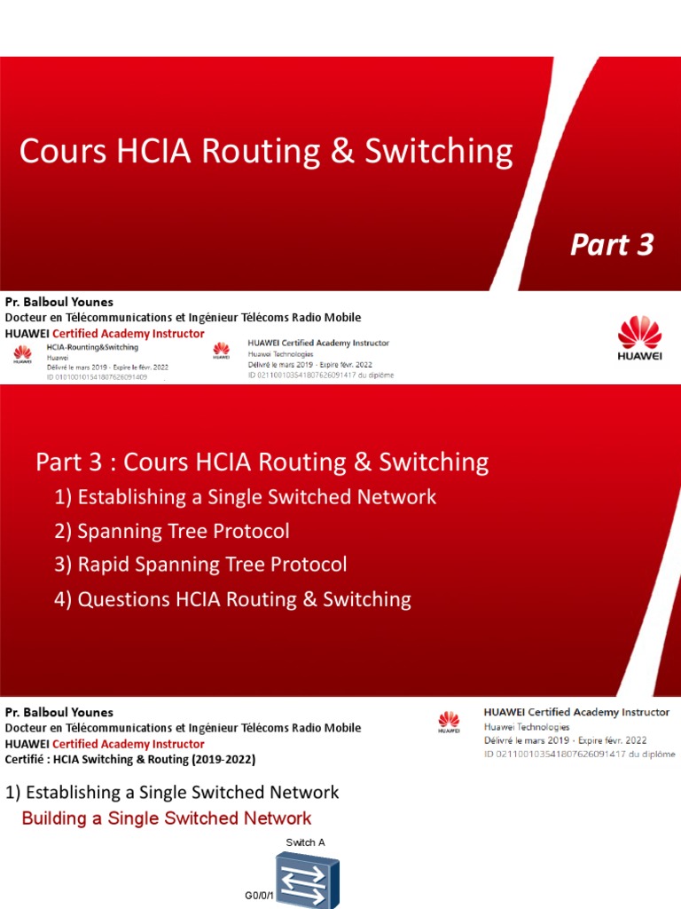 Cours BY PART 3 | PDF | Network Switch | Routing