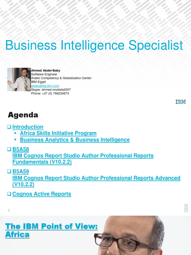 IBM Cognos Report Studio - Academic | PDF | Business Intelligence ...