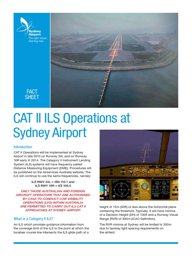 CAT II ILS Guide for Pilots | PDF | Aviation | Aerospace Engineering