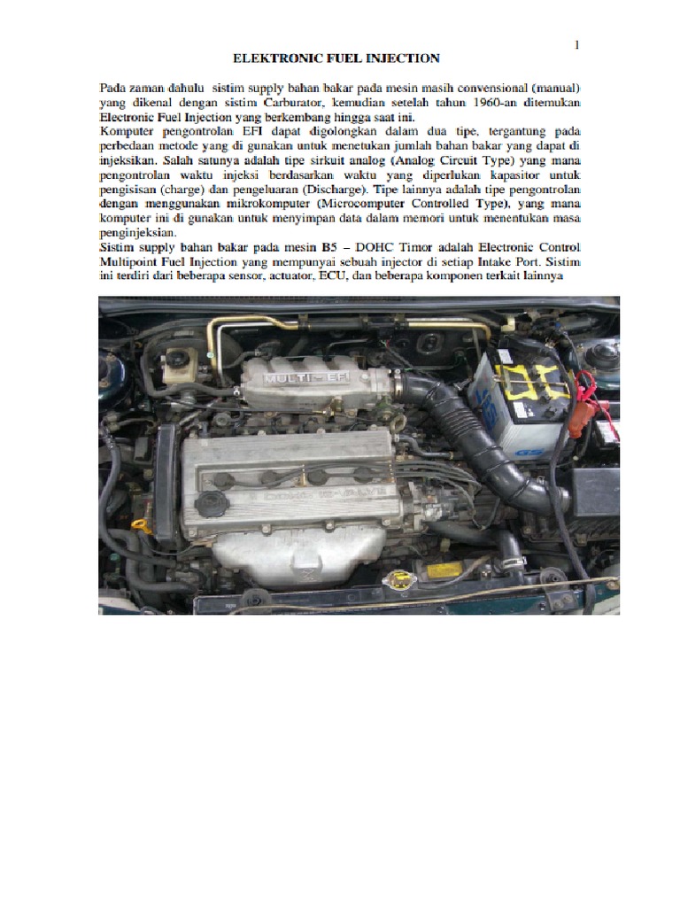Sensor Timor DOHC | PDF