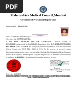 FORM KCSR 189 (Medical Certificate) | PDF | Health Care | Medicine