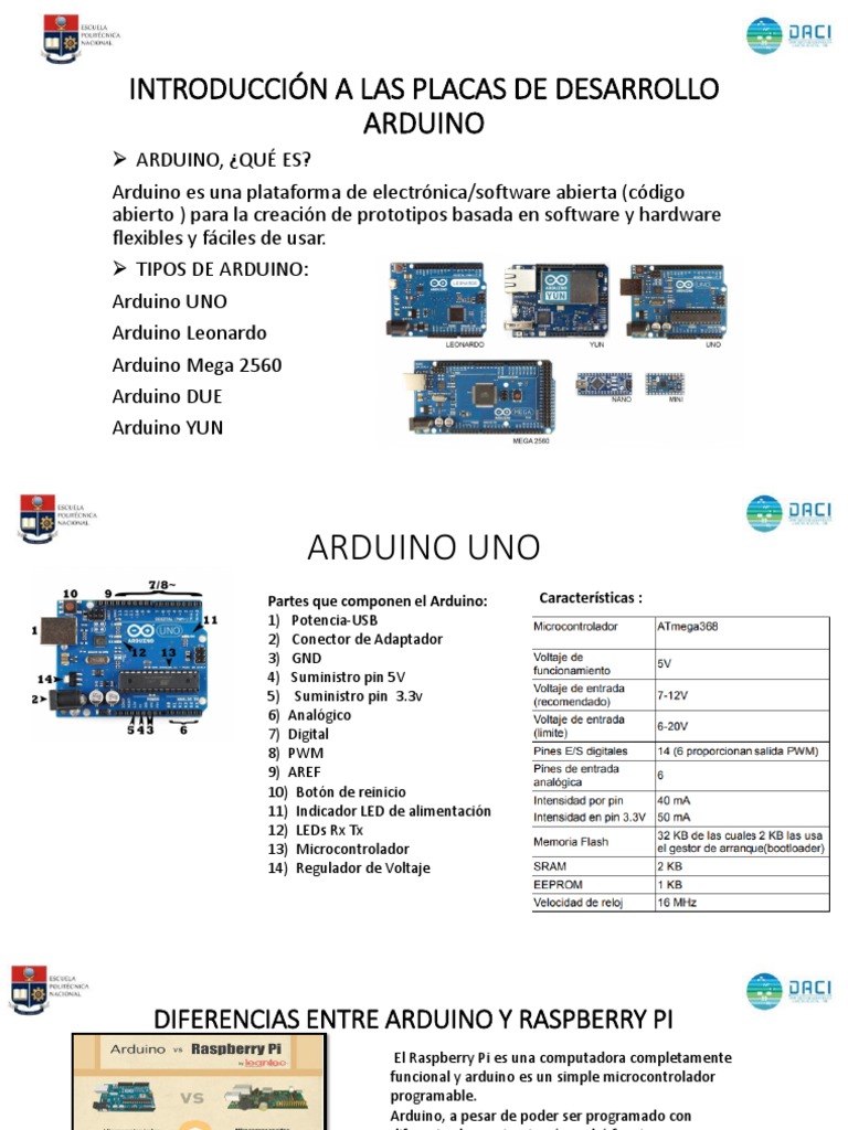 Introducción A Las Placas de Desarrollo Arduino | PDF
