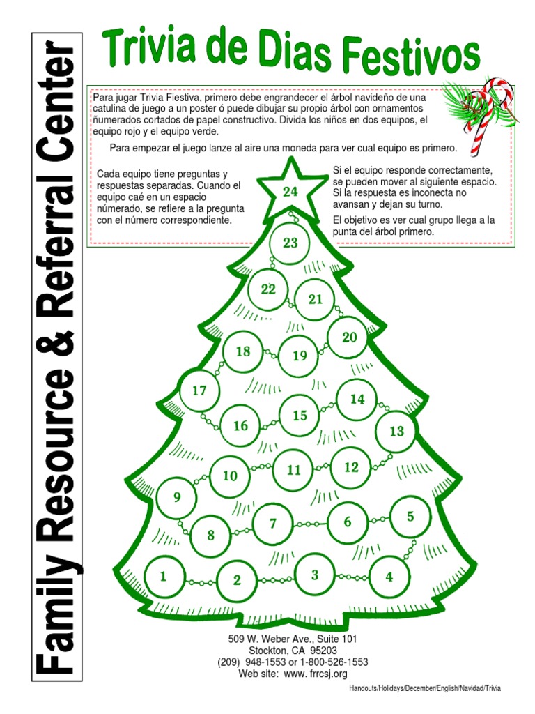 Trivia Navidad Juego | PDF | Papá Noel | Navidad