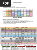 7B Class Timetable 2023-2024 | PDF