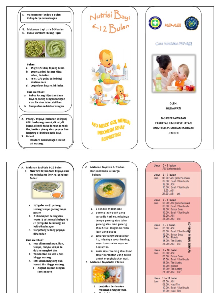 Leaflet Mpasi | PDF
