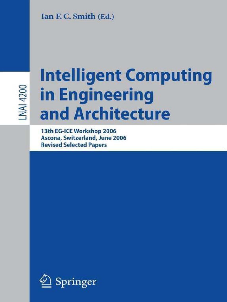 (Lecture ... _ Lecture Notes in Artificial Intelligence) Ian F.C. Smith ...