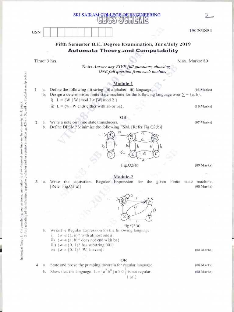 Automata Theory And Computability Pdf 