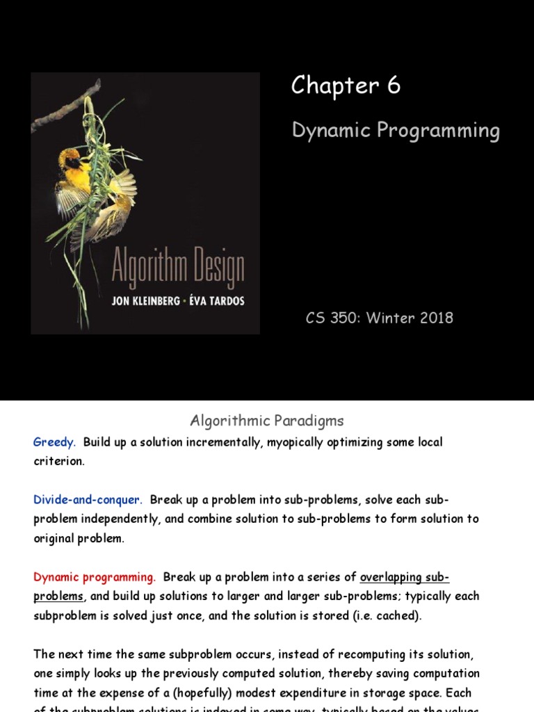 Algorithm | PDF | Dynamic Programming | Mathematical Optimization