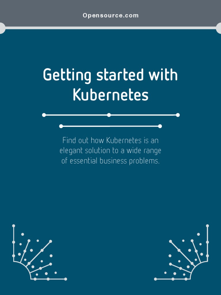 Getting Started With Kubernetes PDF | PDF | Red Hat | Load Balancing ...
