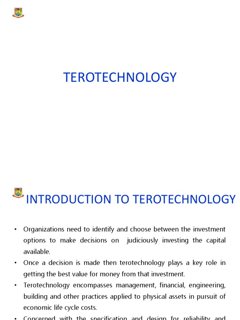 Terotechnology | PDF | Product Lifecycle | Design
