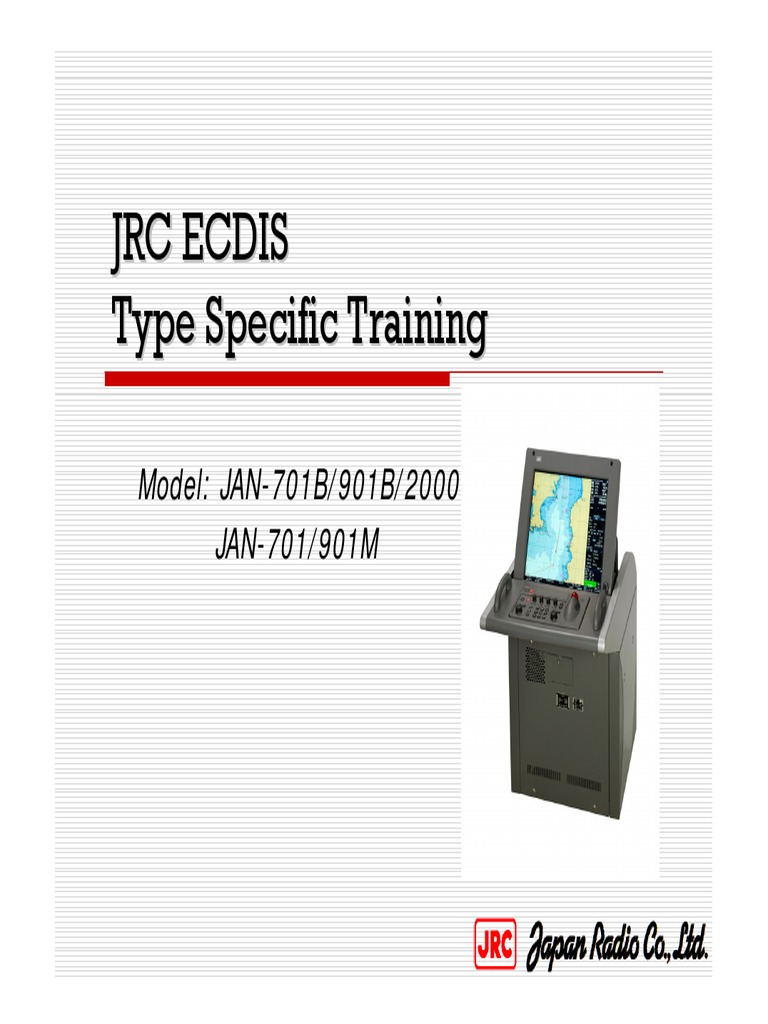 JRC ECDIS TypeSpecificTraining Rev A | PDF | Hard Disk Drive ...